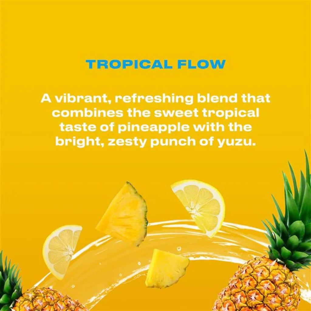 Tropical Flow hydration for hot weather