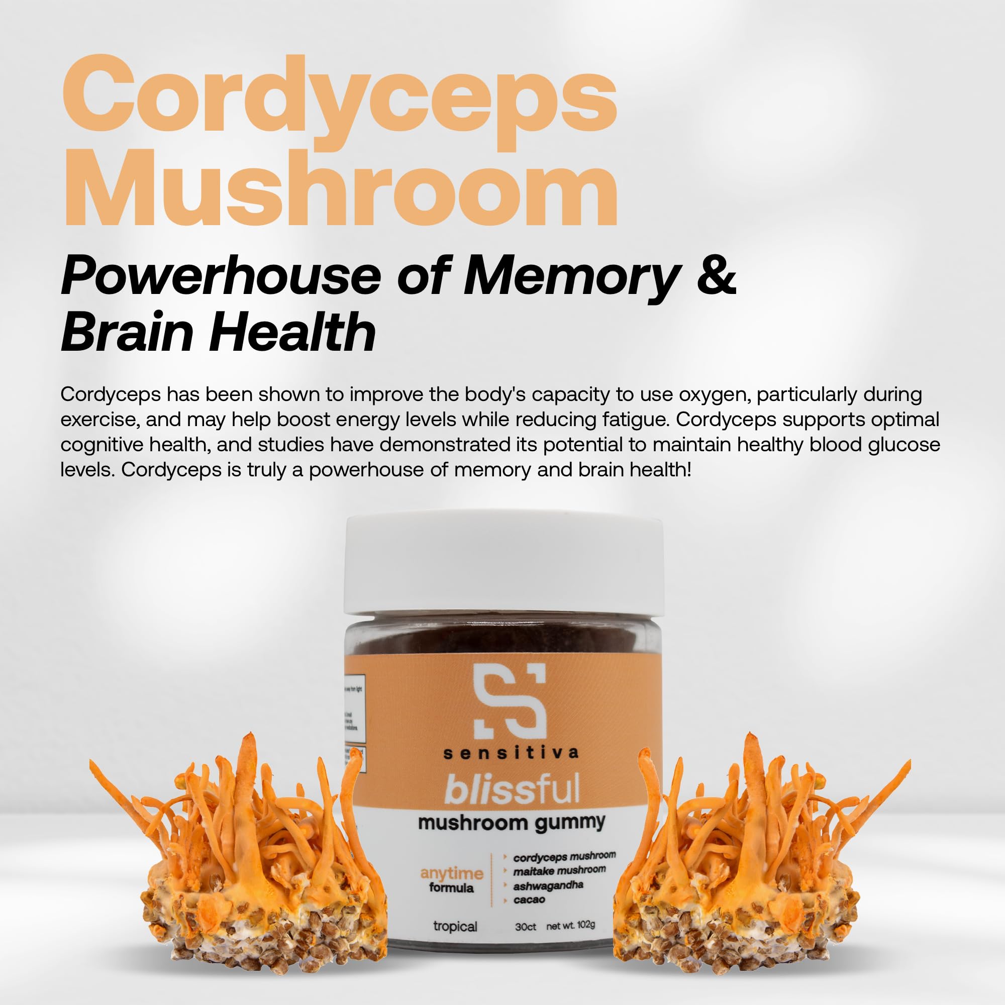 Tropical formula mushroom supplements