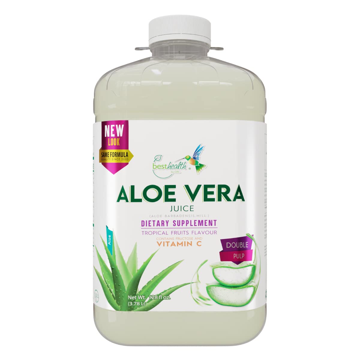 tropical fruit aloe vera juice