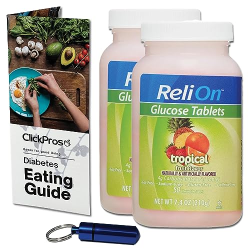 tropical fruit flavour glucose tablets