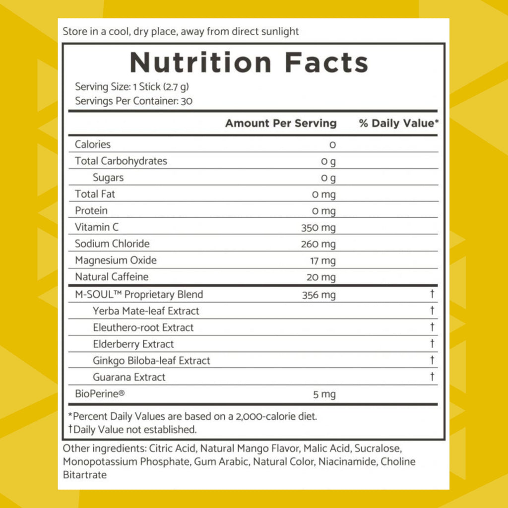 tropical fruit ginseng herbal supplement