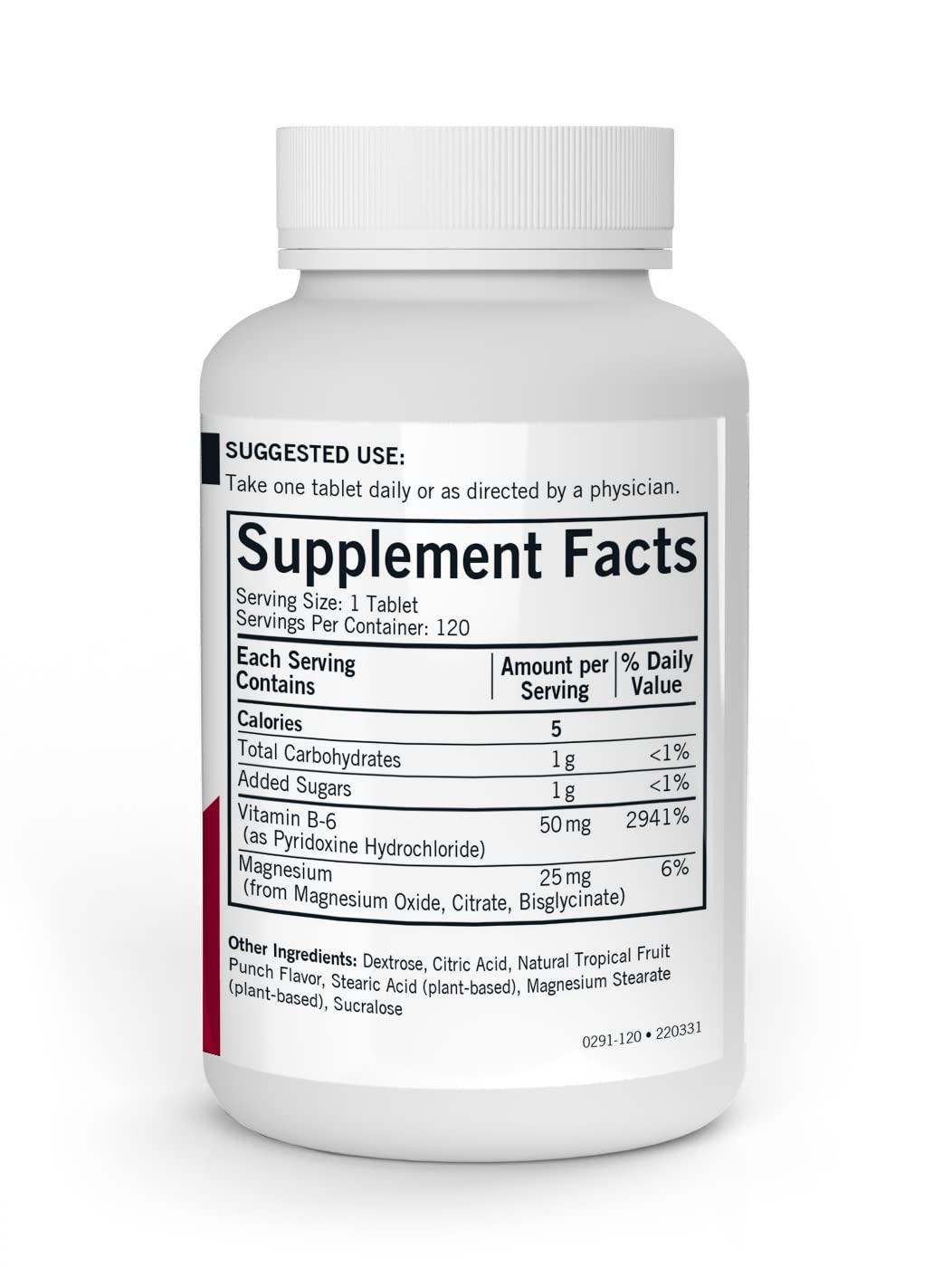 Tropical fruit punch magnesium supplement