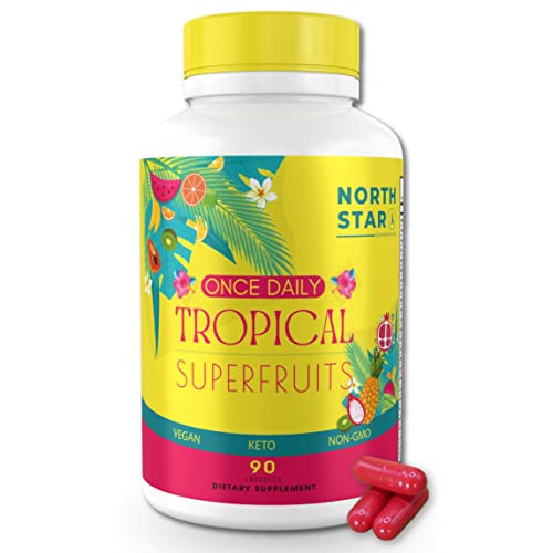 Tropical fruit veggie supplements for vitality