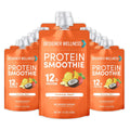 tropical fruit whey protein smoothie