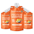 tropical fruit whey protein smoothie