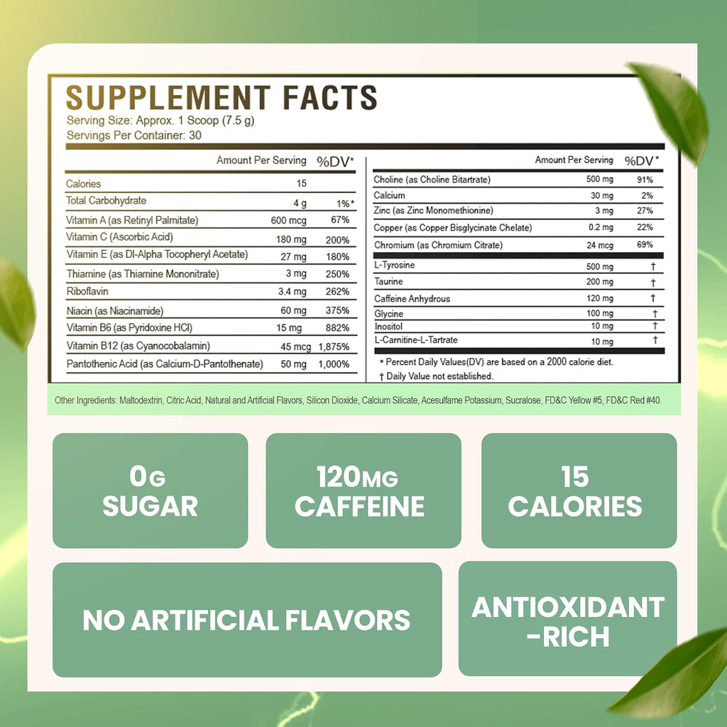 tropical fusion energy powder for endurance