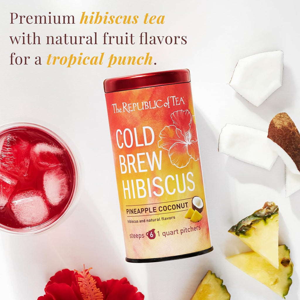 tropical herbal detox tea blend