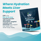 Tropical hydration packets for workouts