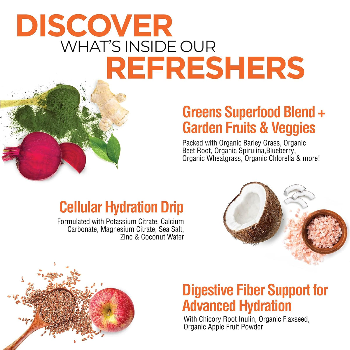 Tropical Mango electrolyte drink mix