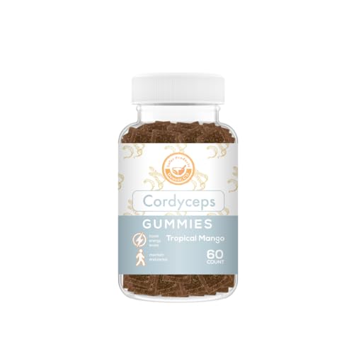 Tropical mango flavour mushroom supplements