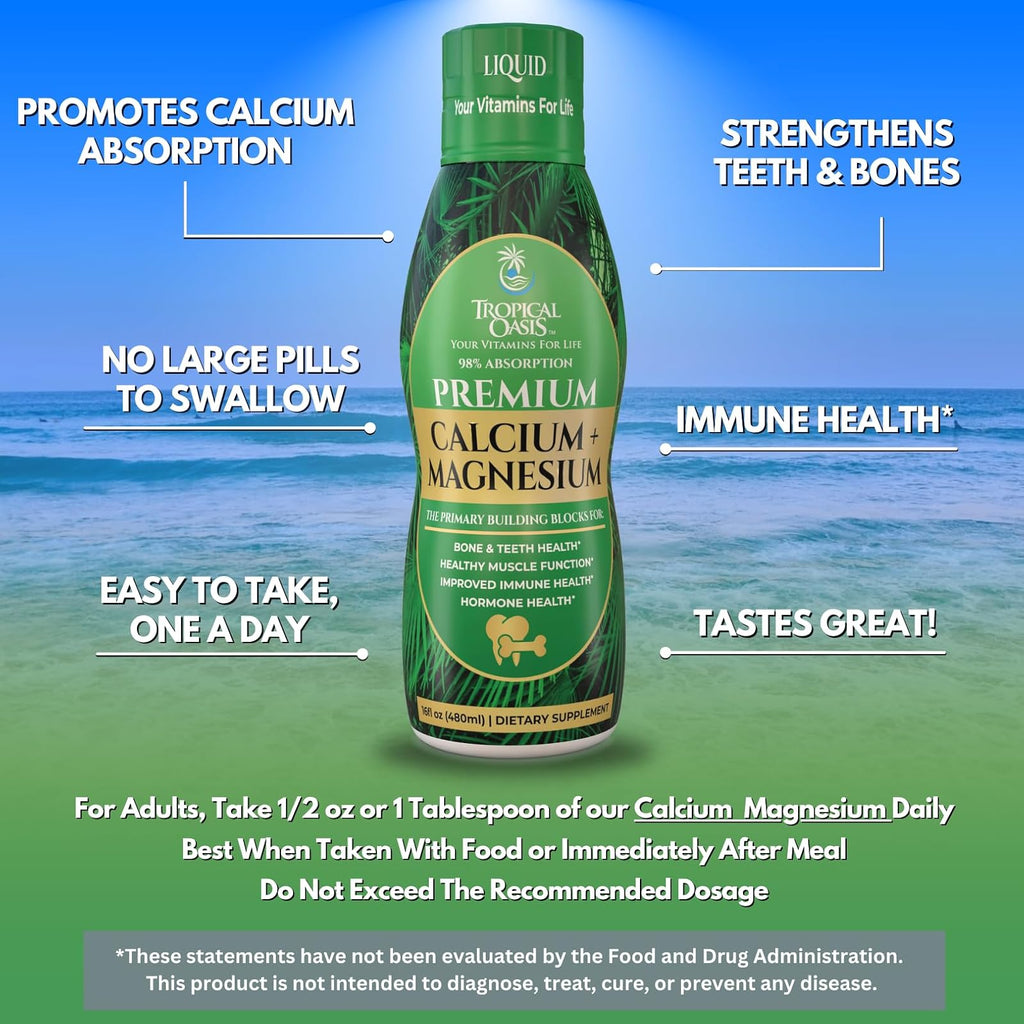 Tropical Oasis calcium for strong bones