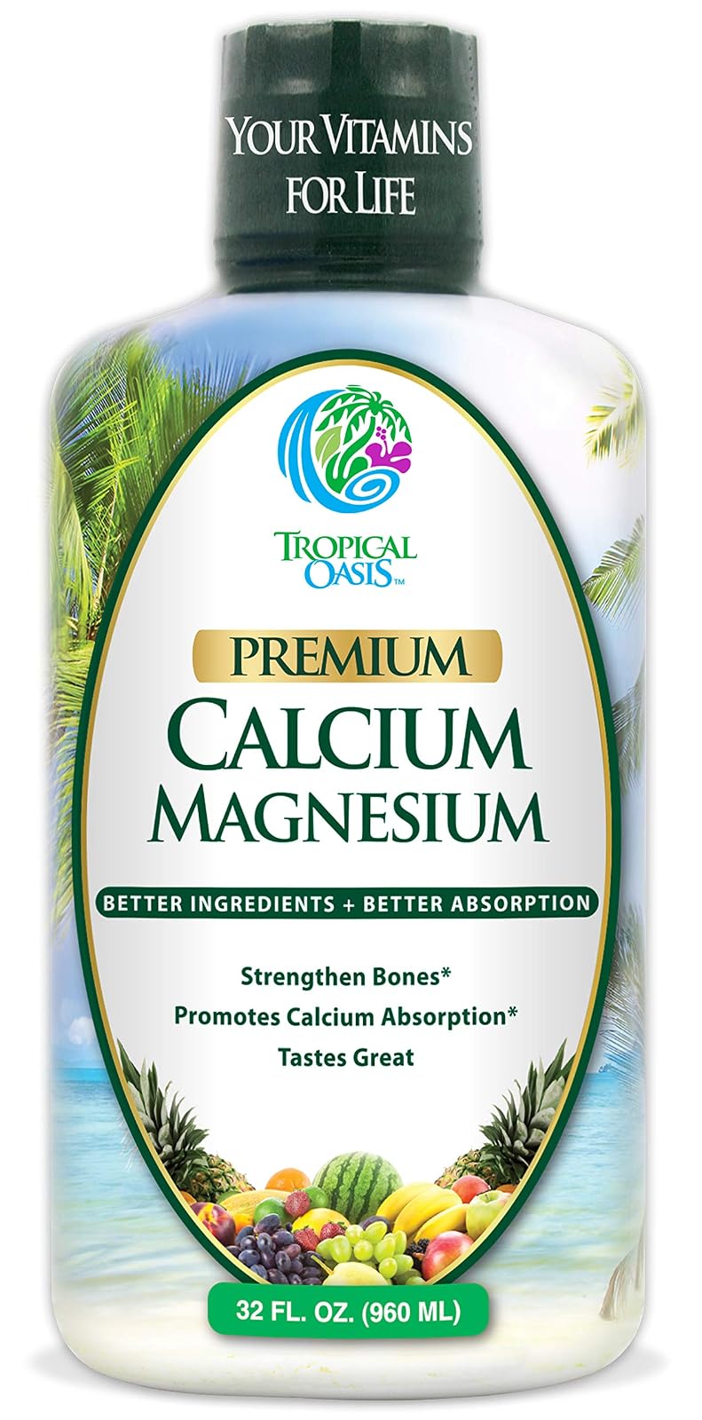 Tropical Oasis calcium magnesium supplement