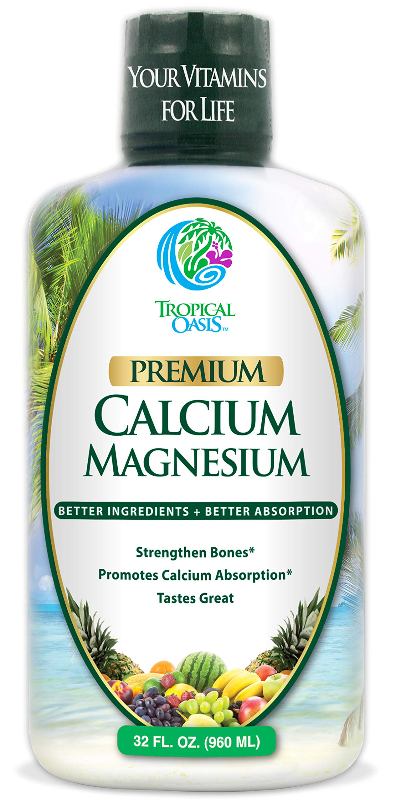 Tropical Oasis calcium supplement benefits