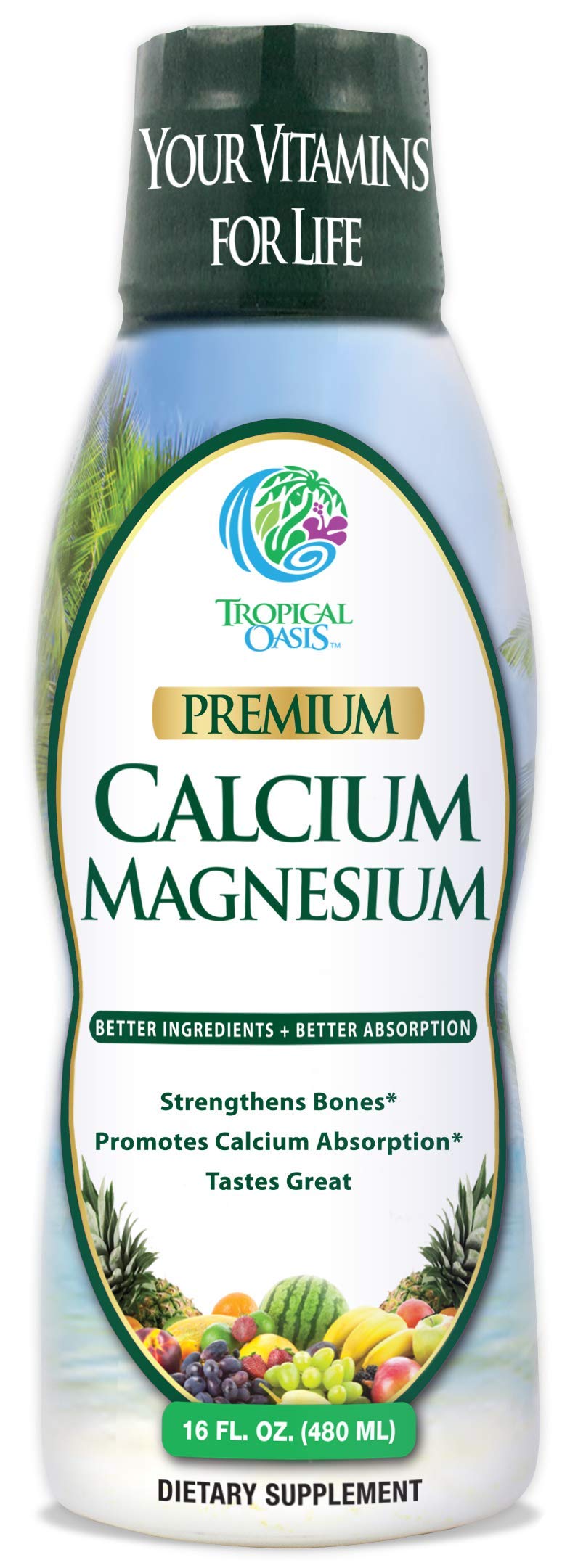 Tropical Oasis calcium supplement for strong bones