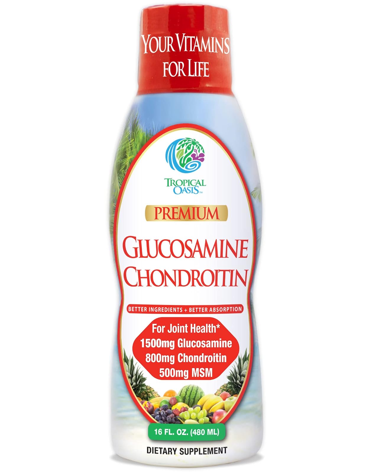 Tropical Oasis glucosamine joint support