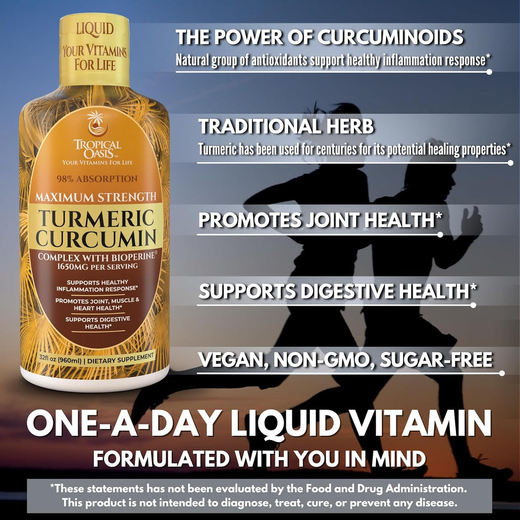 Tropical Oasis herbal turmeric benefits