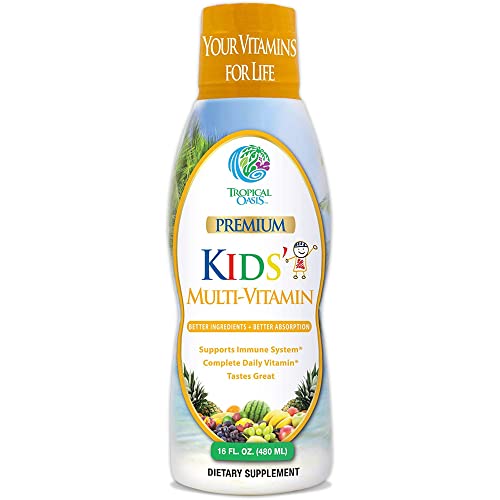 Tropical Oasis kids multivitamin benefits