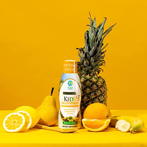 Tropical Oasis kids vitamin for focus