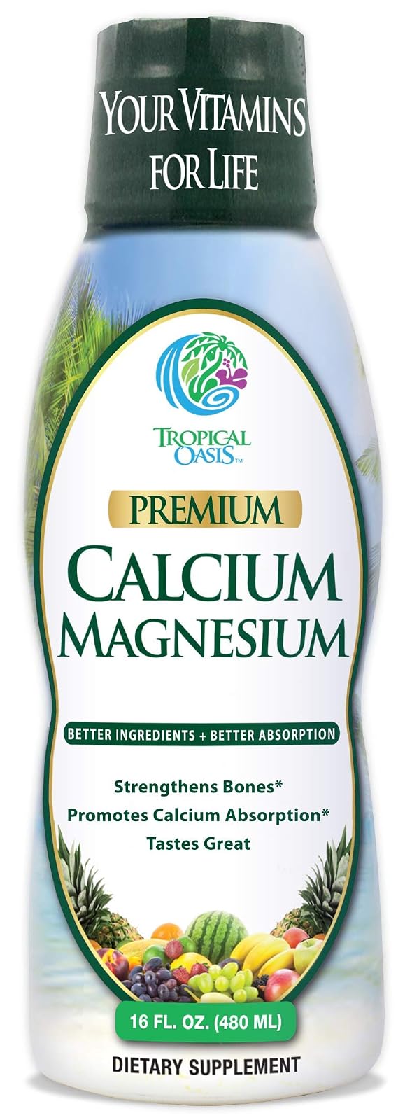Tropical Oasis liquid calcium supplement