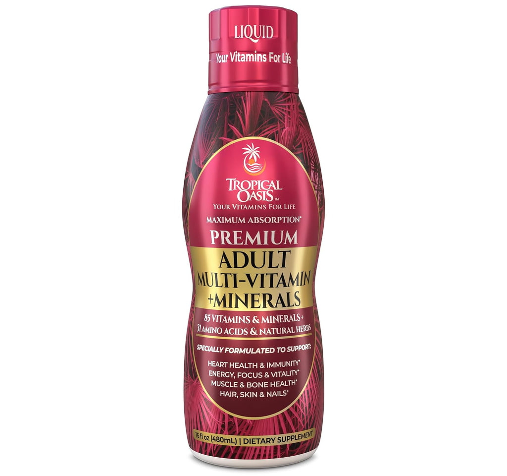 Tropical Oasis liquid multivitamin benefits
