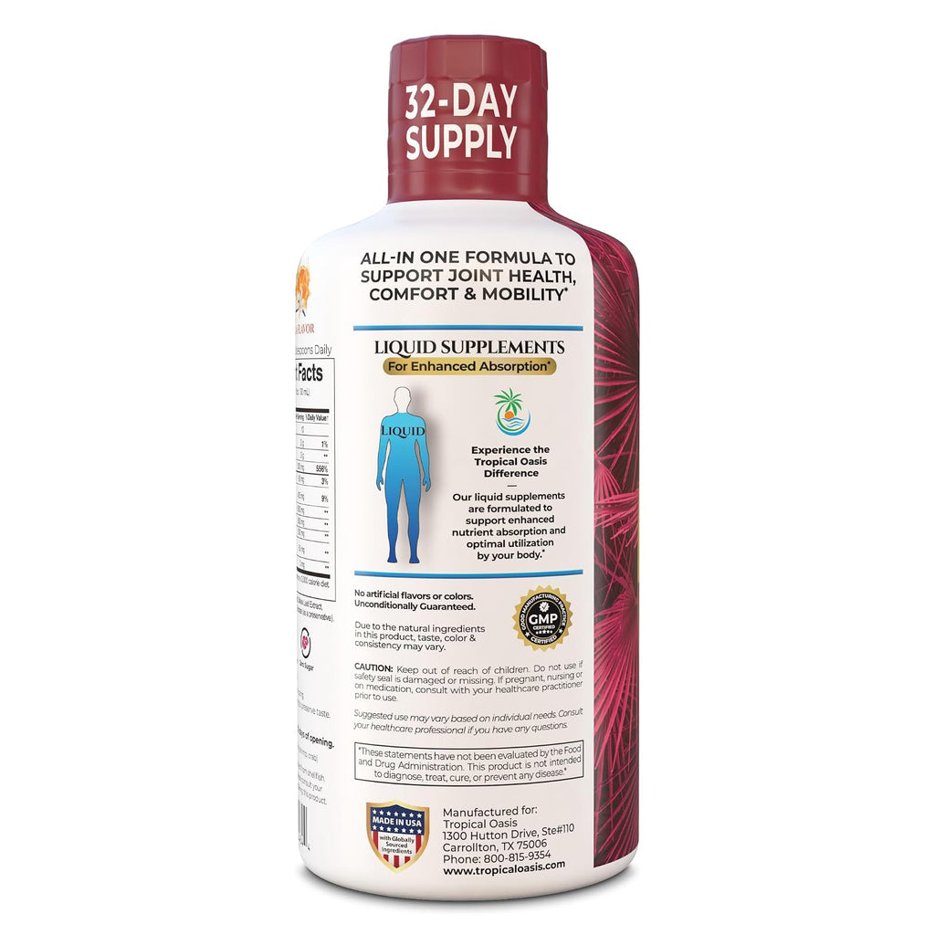 Tropical Oasis MSM joint formula