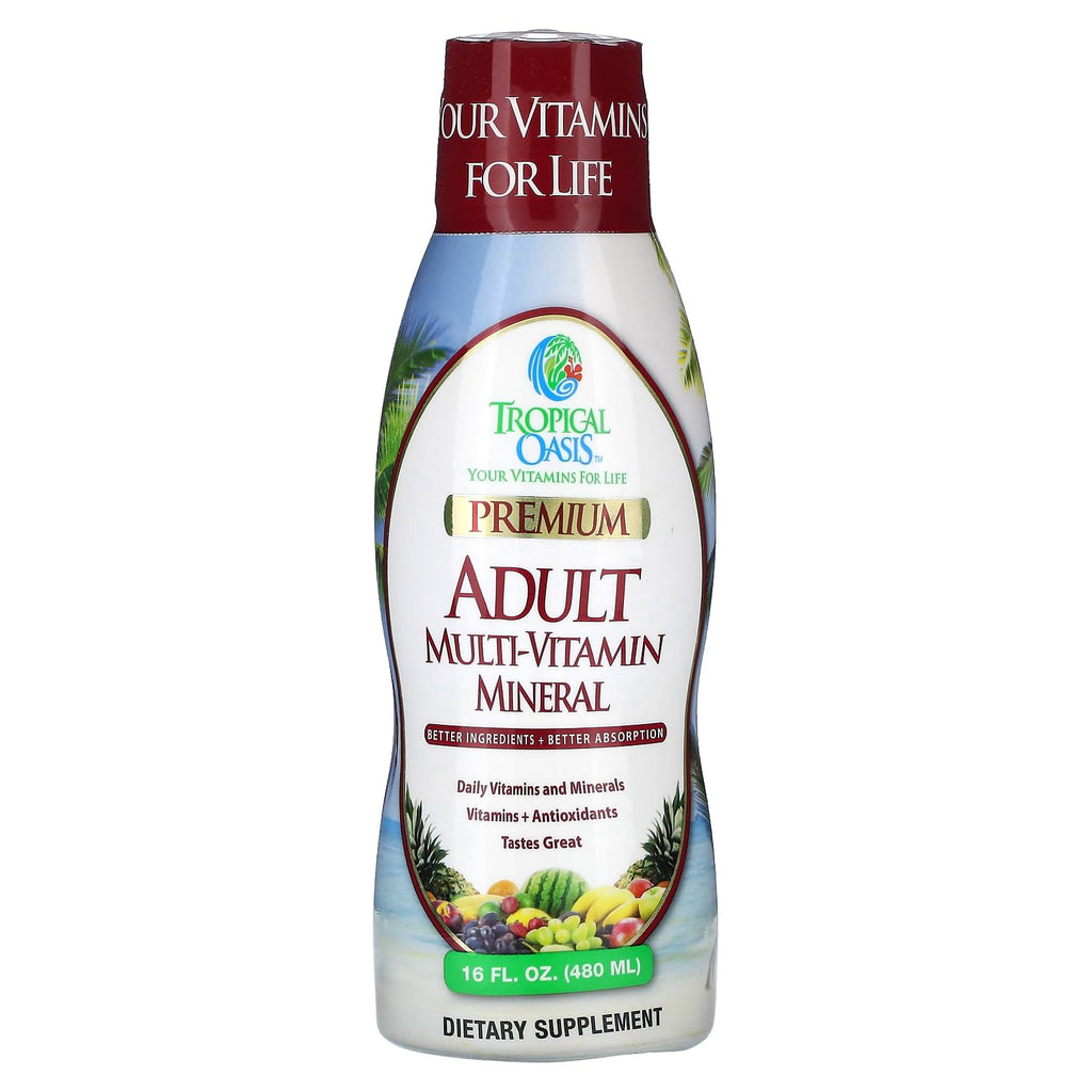 Tropical Oasis multivitamin liquid supplement