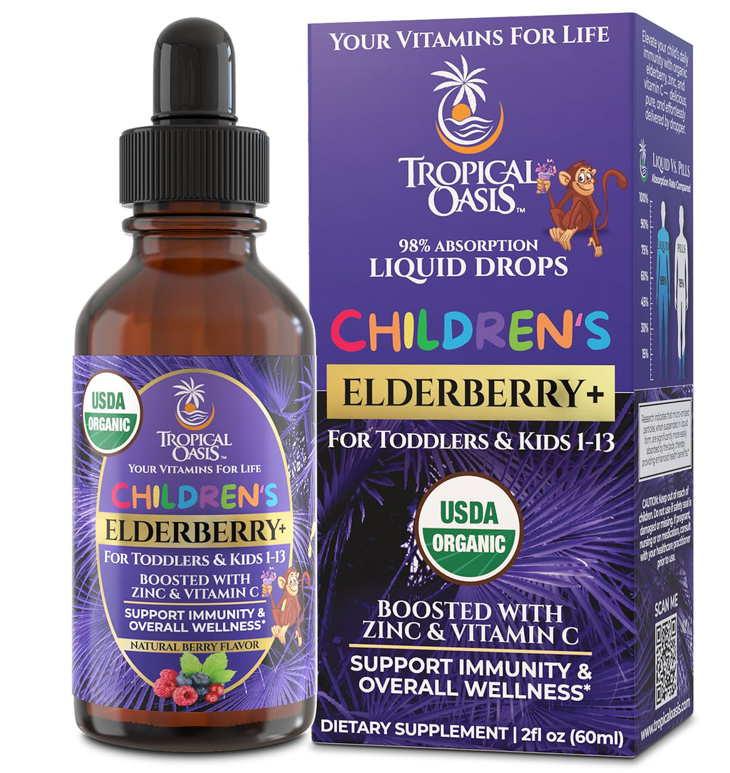 Tropical Oasis organic vitamin drops
