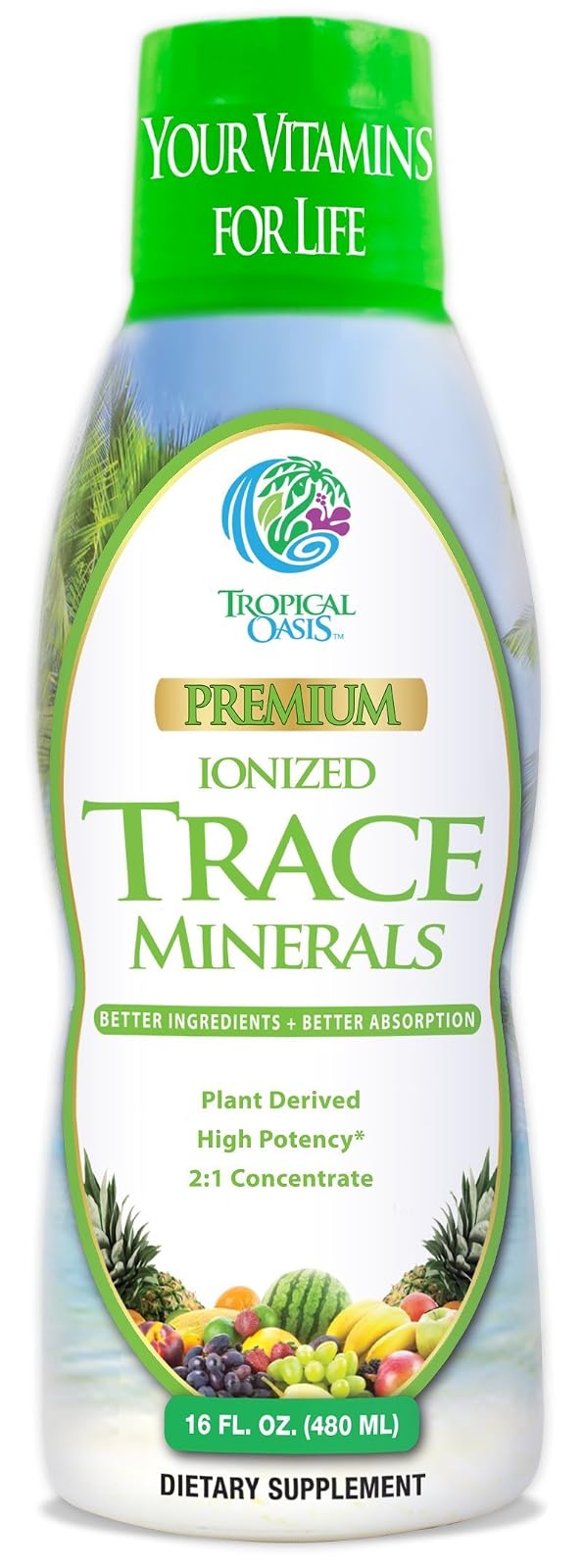 Tropical Oasis trace minerals supplement