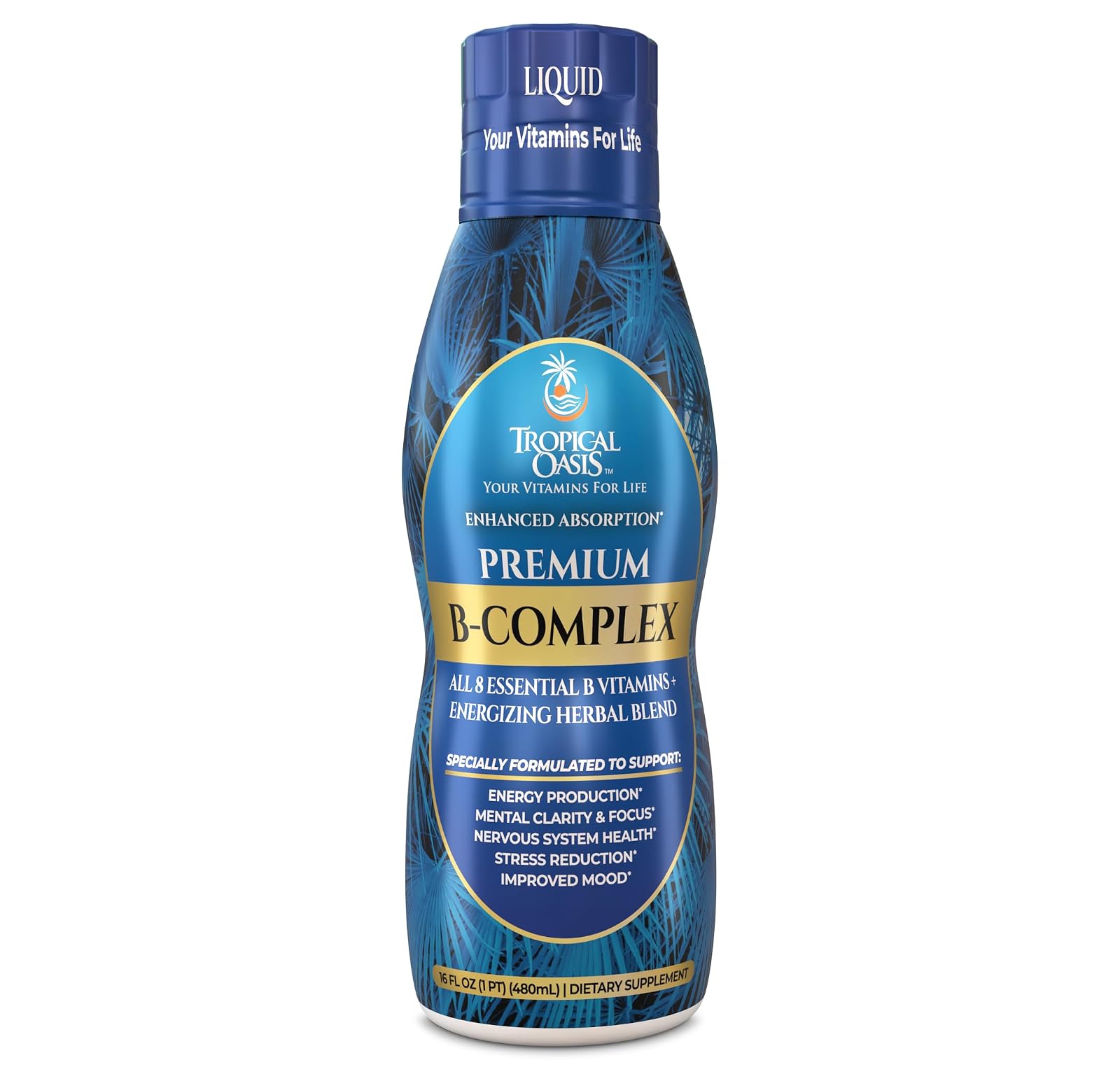 Tropical Oasis vitamin b complex liquid