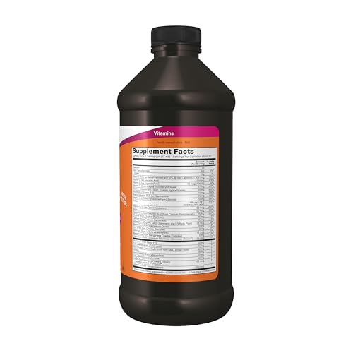 tropical orange flavour multivitamin supplement