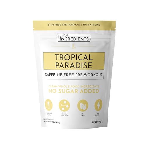 Tropical Paradise pre-workout energy boost