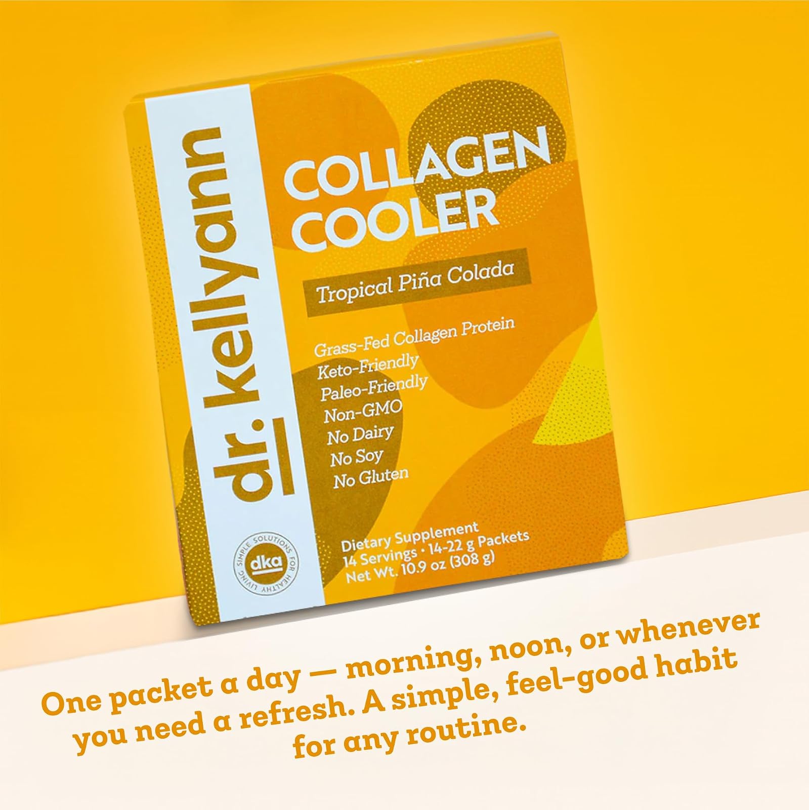 Tropical Pina Colada collagen supplement