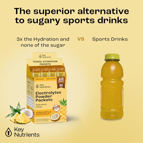 tropical pineapple coconut electrolyte boost