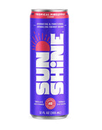Tropical pineapple energy drink for hydration