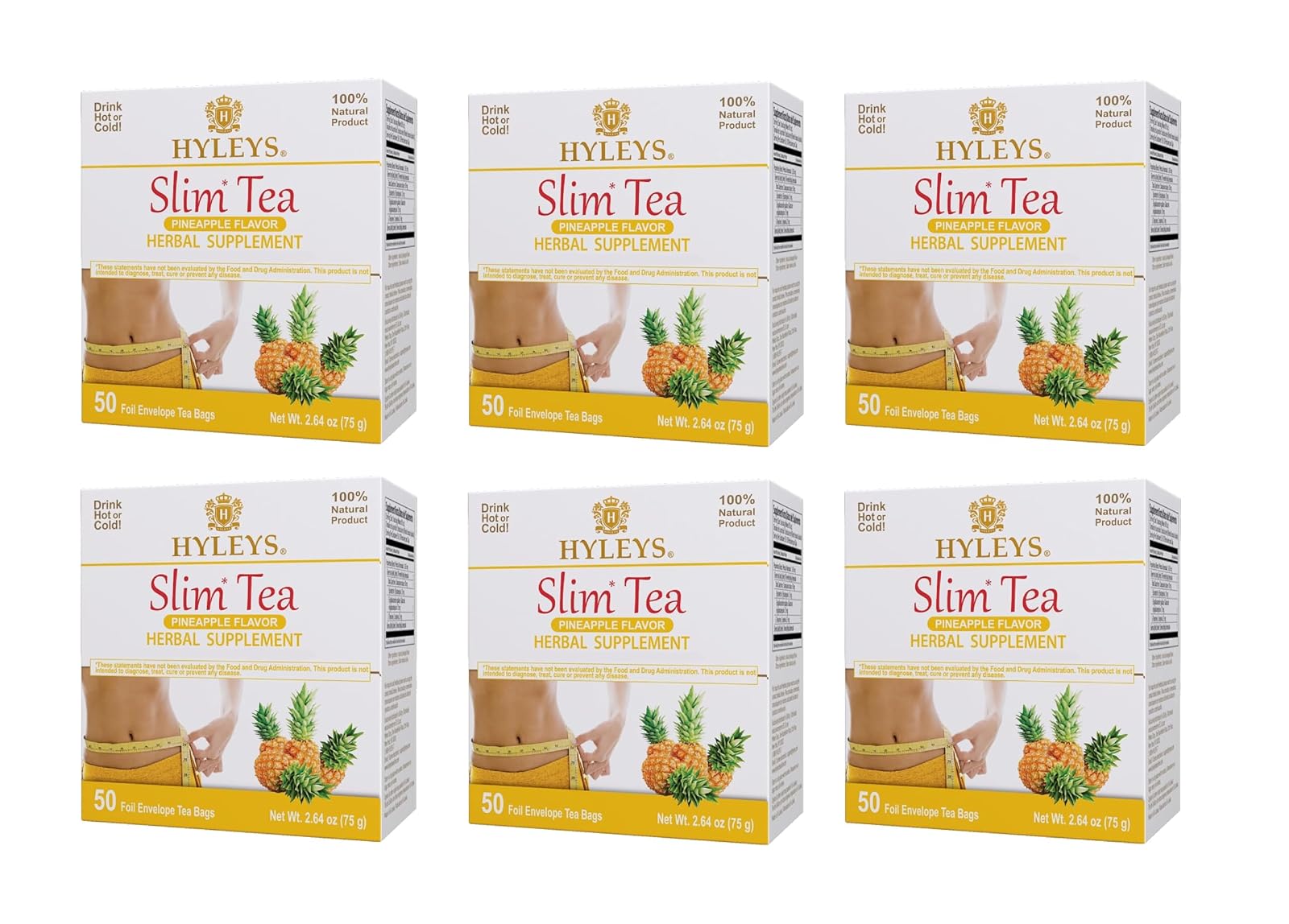 tropical pineapple herbal tea