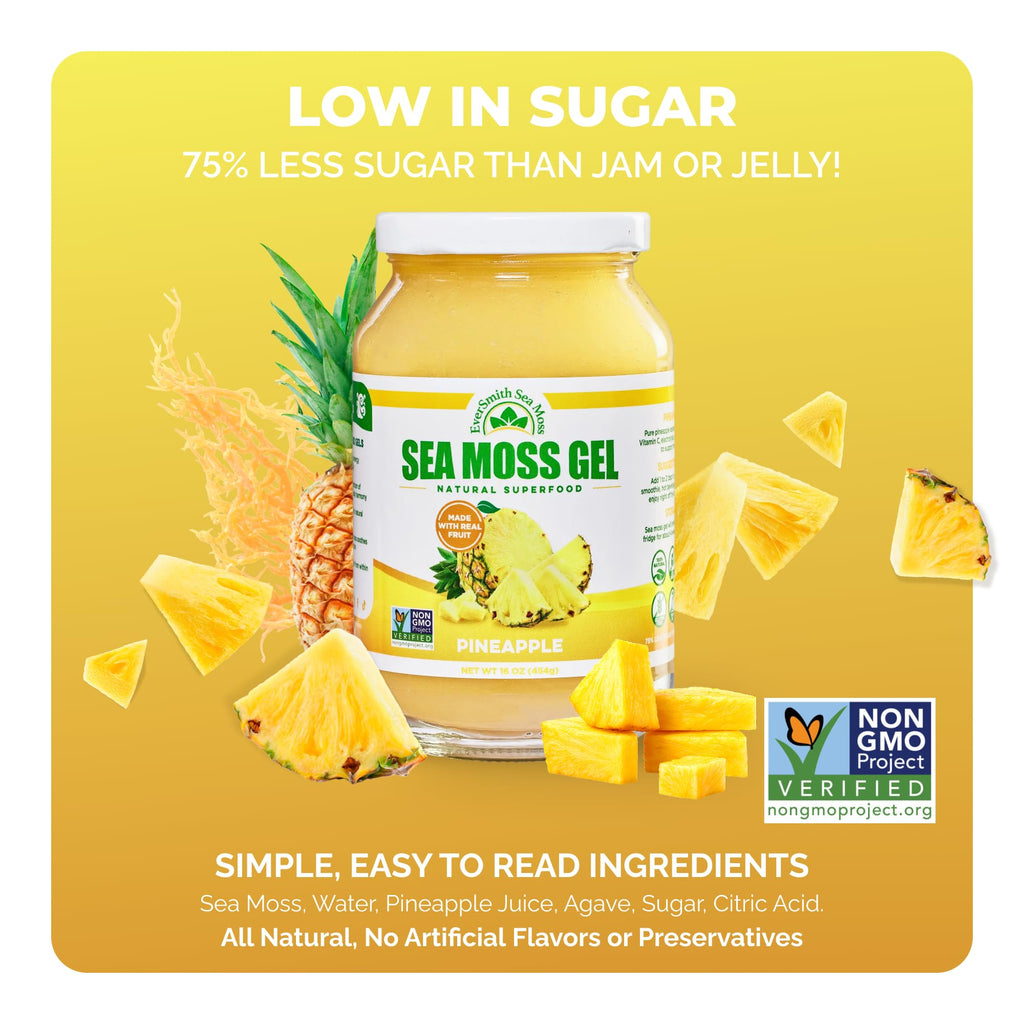 Tropical pineapple sea moss flavor
