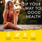 tropical pineapple strawberry tea experience