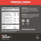 Tropical punch BCAA powder drink