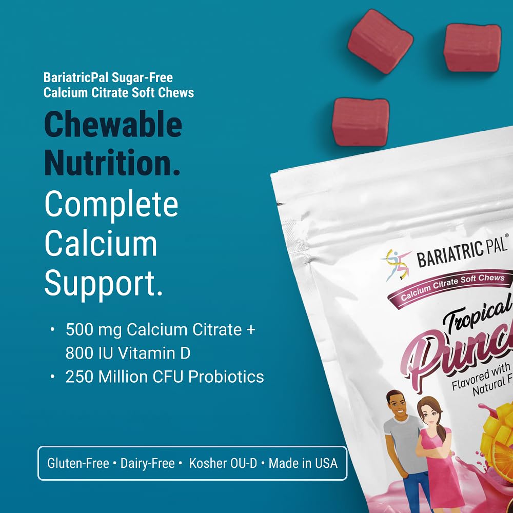 tropical punch calcium chews for adults