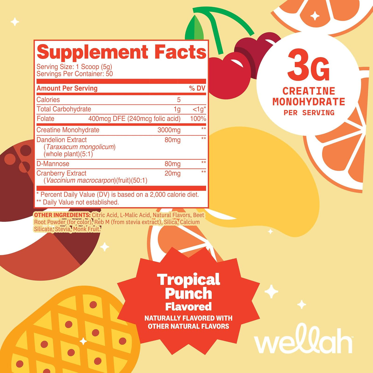 tropical punch creatine supplement