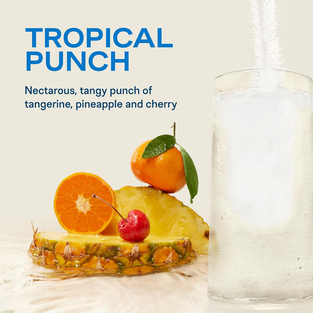 Tropical Punch electrolyte tablets for hydration