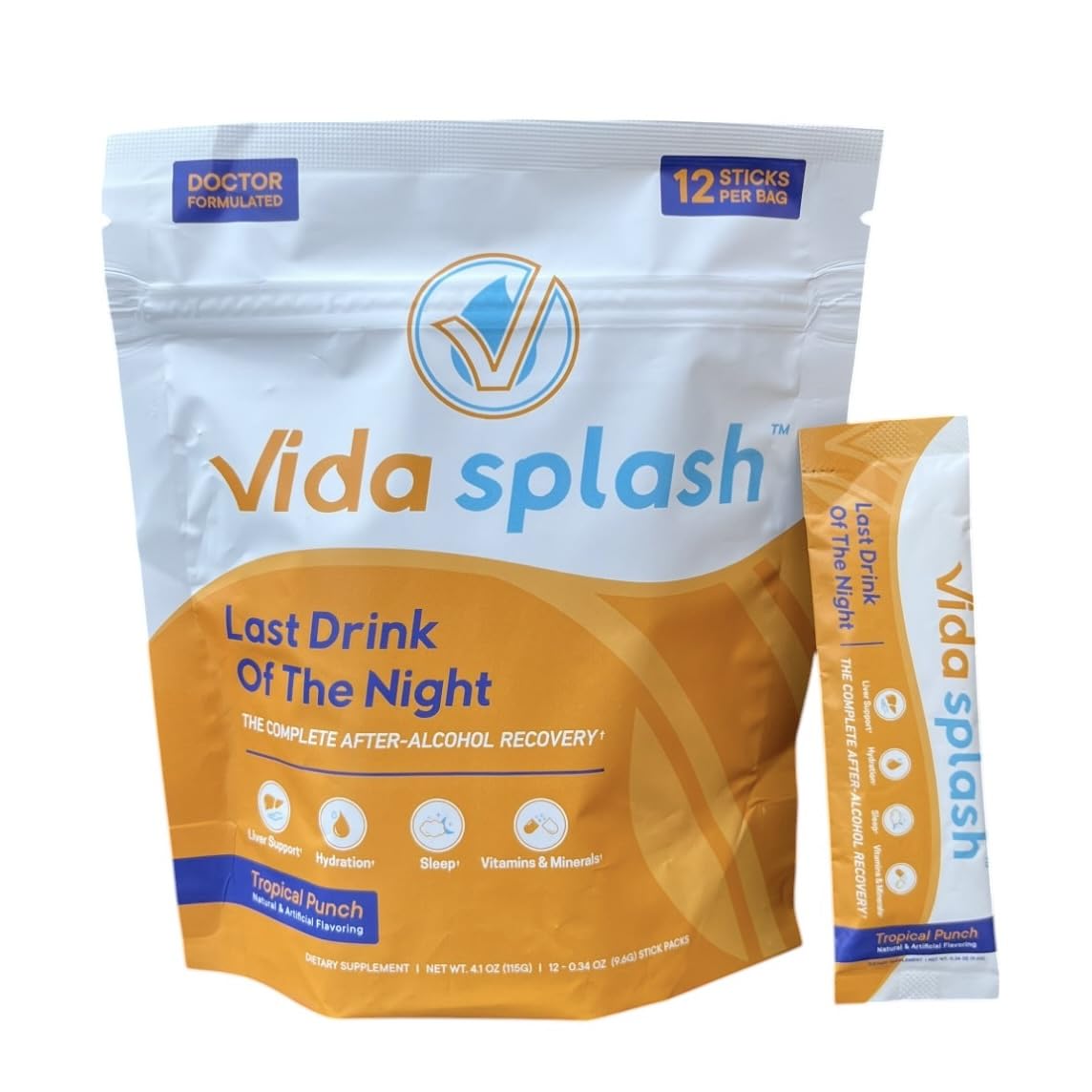 tropical punch hydration supplement