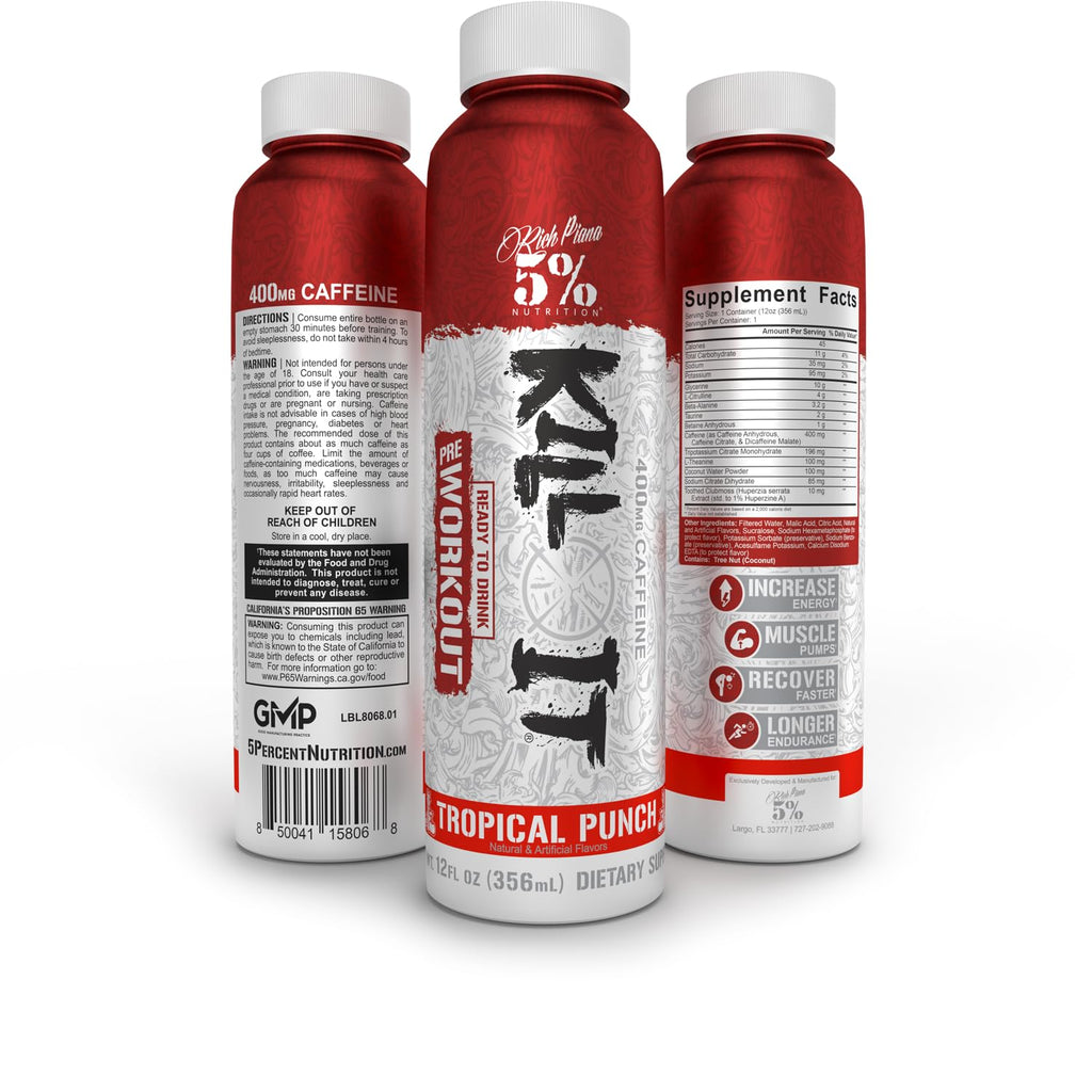 Tropical Punch pre-workout energy boost