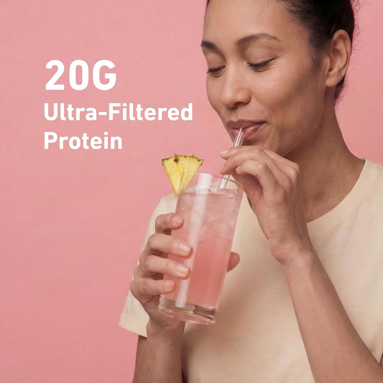 tropical punch whey protein drink