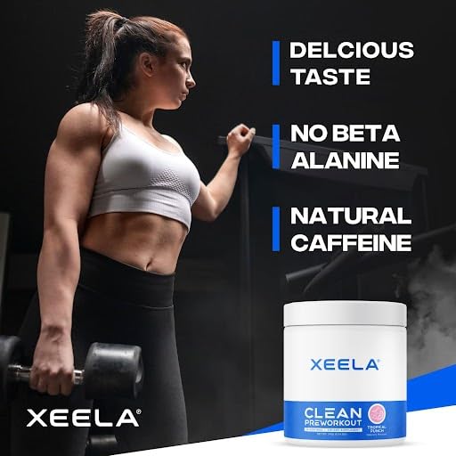 tropical punch XEELA pre-workout energy boost