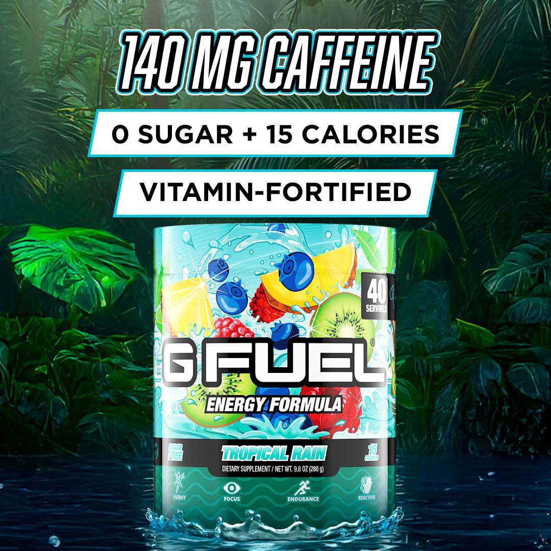 Tropical Rain energy drink mix