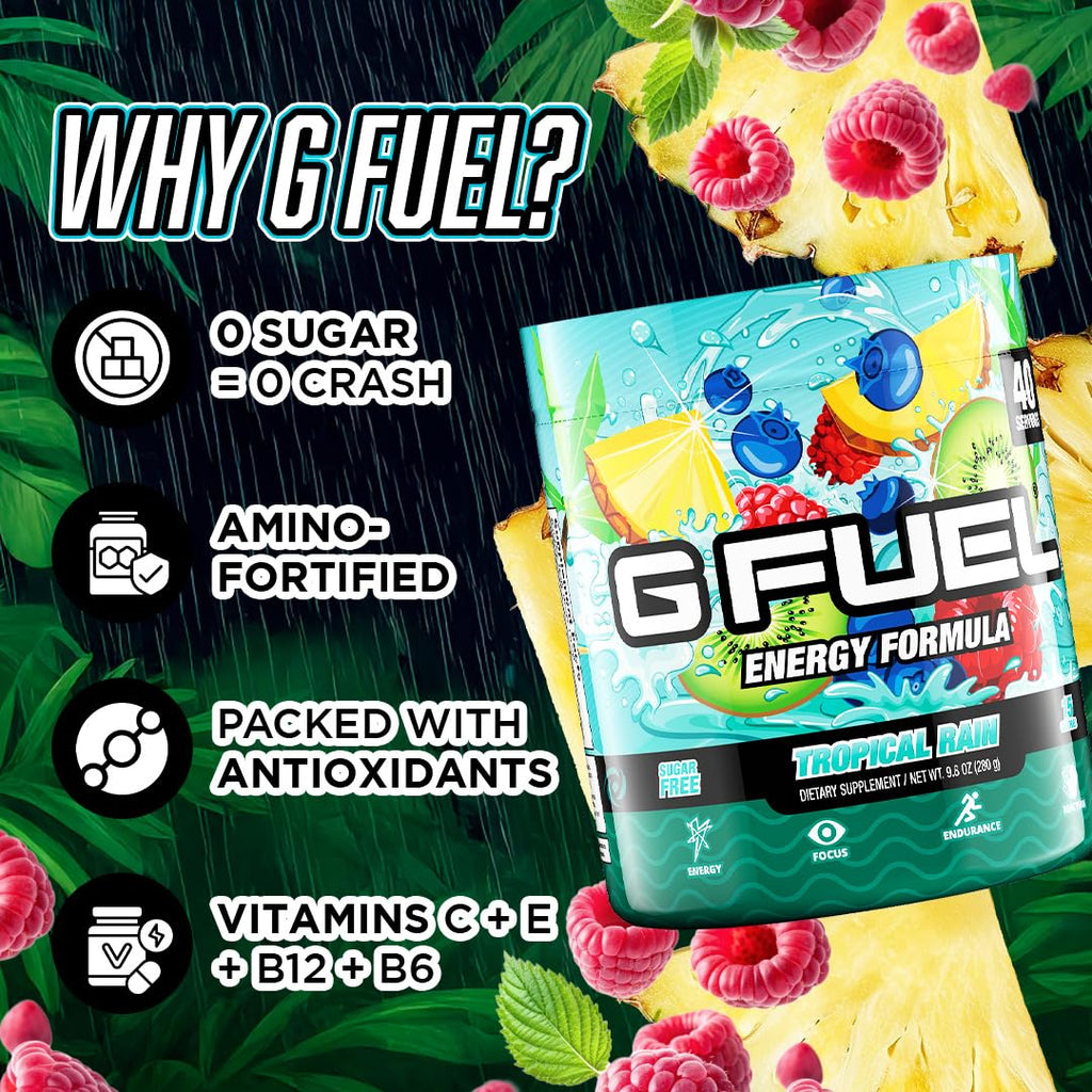 Tropical Rain pre-workout hydration