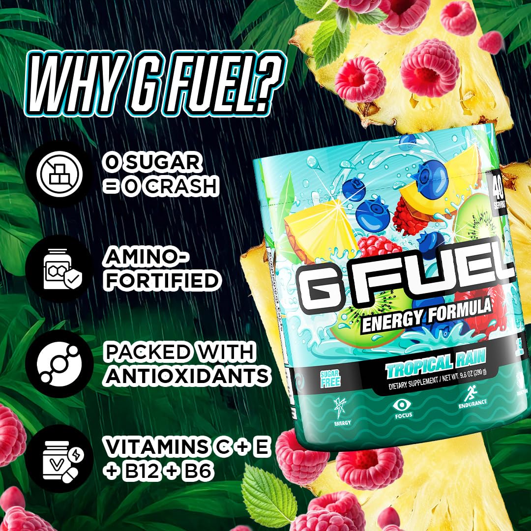 Tropical Rain pre-workout hydration