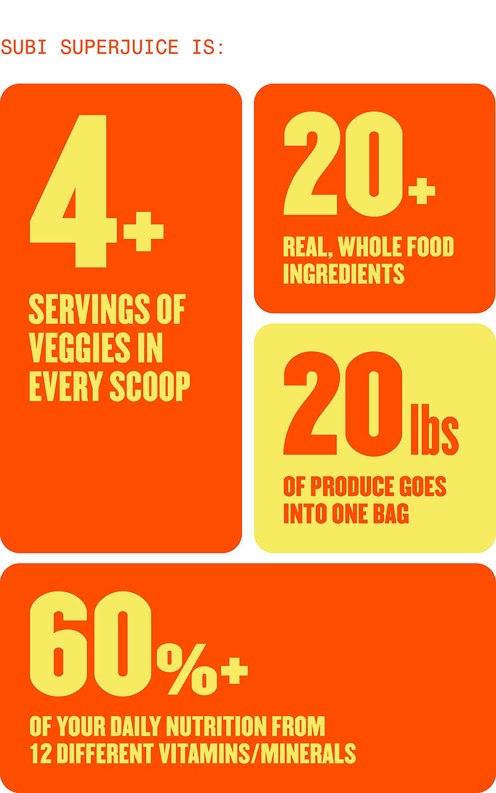 tropical super juice powder benefits
