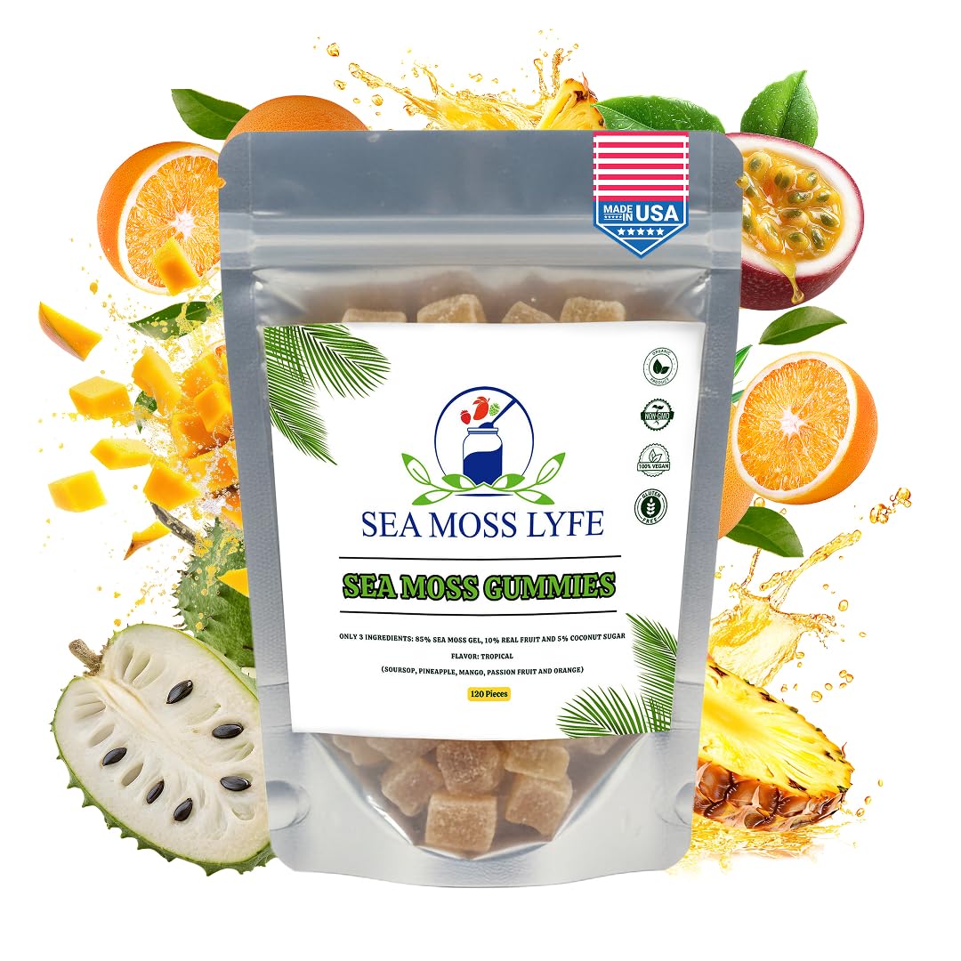 Tropical Tides sea moss gummies